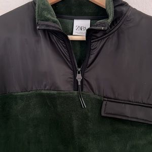 Zara | Sweaters | Zara Quarter Zip Pullover | Poshmark